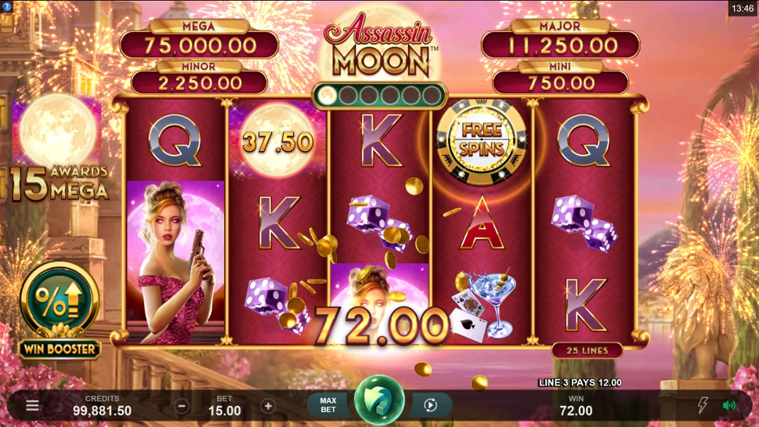 Assassin Moon Slot Machine: Review & Demo