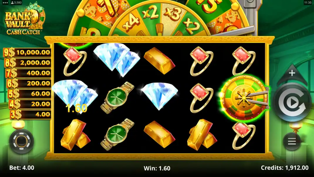 Bank Vault Slot Machine: Review & Demo