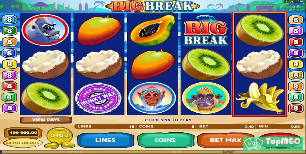 Big Break Slot Machine: Review & Demo