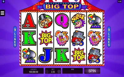 Big Top Slot Machine: Review & Demo