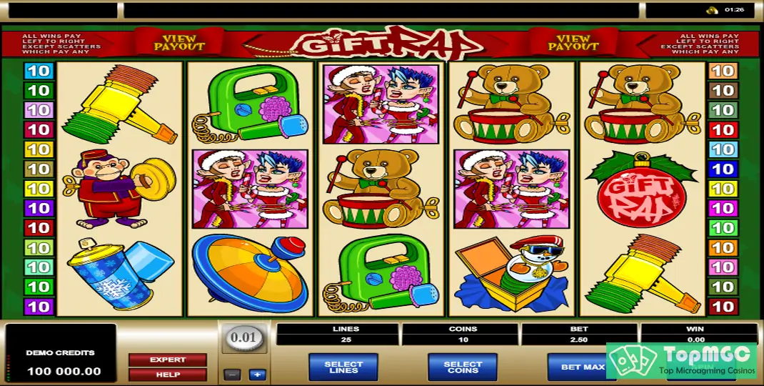 Gift Rap Slot Machine: Review & Demo