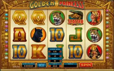 Golden Princess Slot Machine: Review & Demo