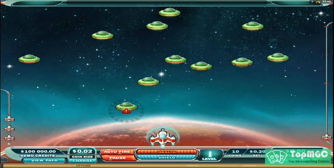 Max Damage and The Alien Attack Slot Machine: Review & Demo
