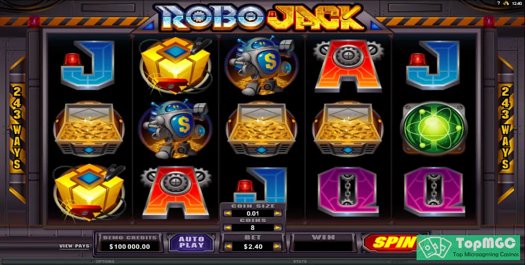Robo Jack Slot Machine: Review & Demo
