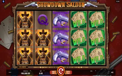Showdown Saloon Slot Machine: Review & Demo
